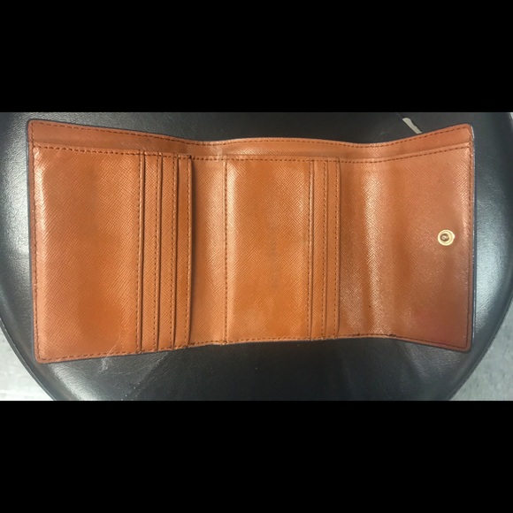 Tory Burch | Bags | Tori Burch Wallet Small Pink Stain On Inside | Poshmark